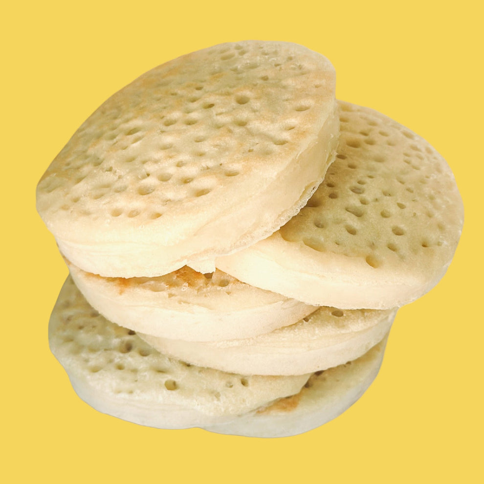 Half Dozen Certified Delicious Crumpets – The Crumpet Shop